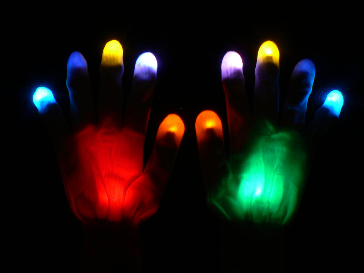 Rave Gloves - Stunning LED & Light Show Gloves - Rave-Nation.com