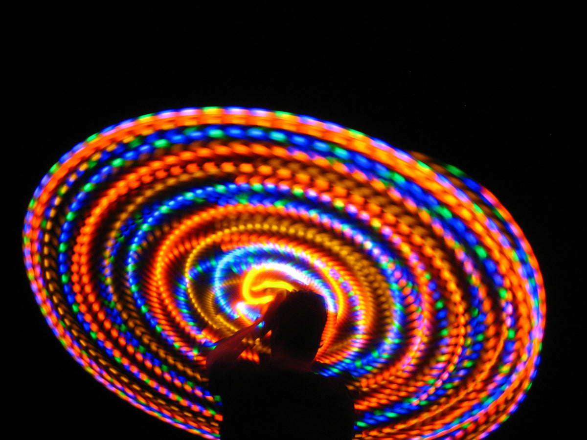 Electric Sun LED Hula Hoop – Rave-Nation