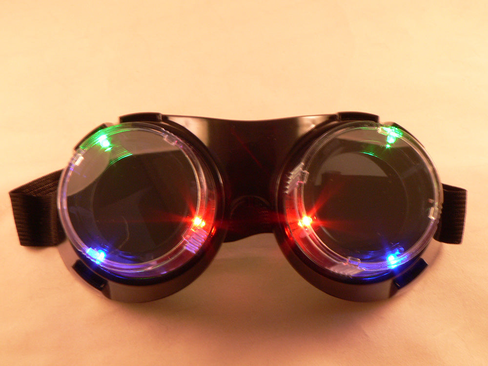 Three Speed Light-Up LED Goggles – Rave-Nation