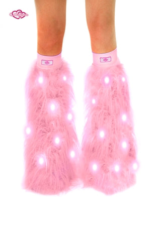 Blue Light-Up Fluffies – Rave-Nation