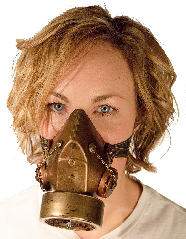 Steampunk Gas Mask - Antiqued – Rave-Nation