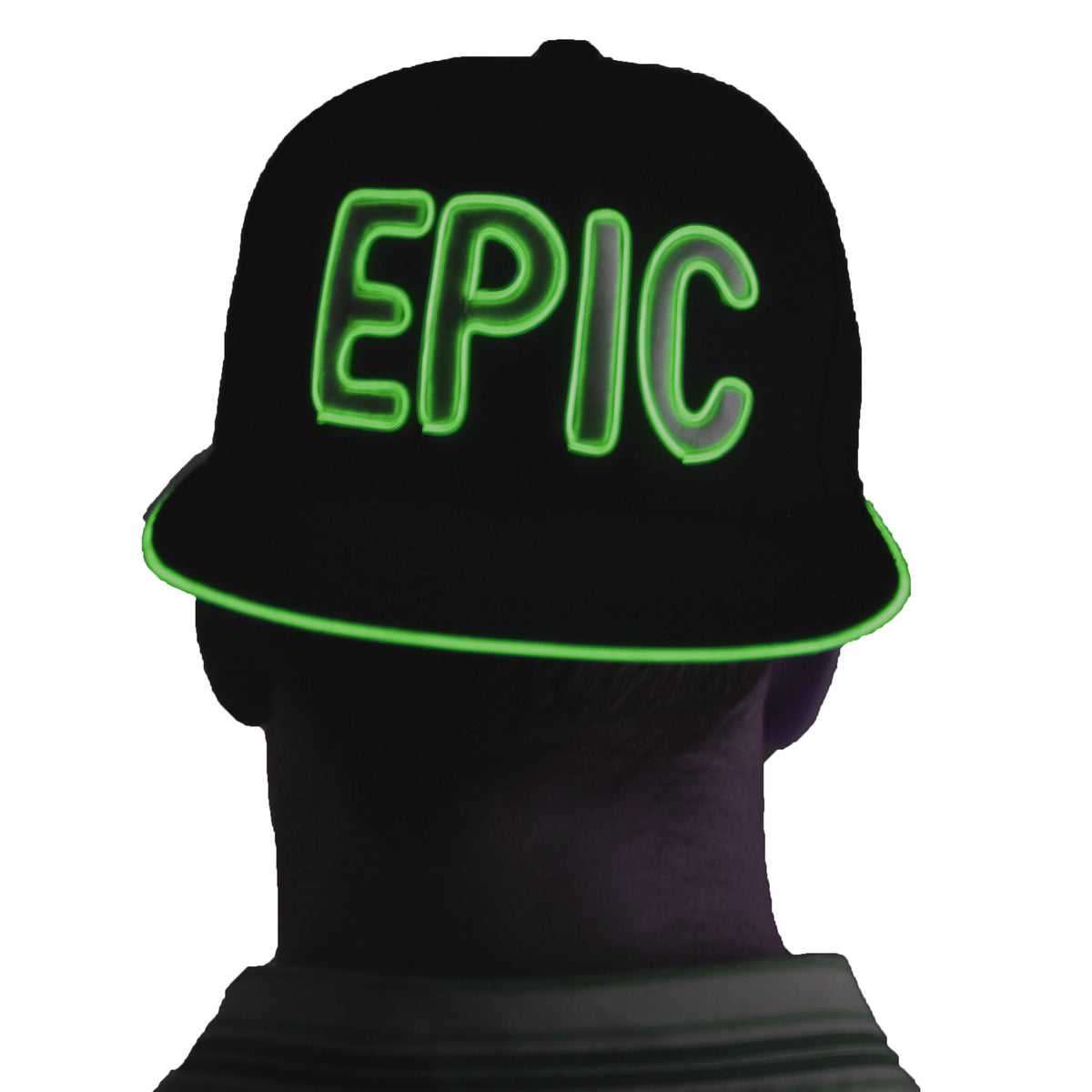 Light Up El Wire Hat Epic – Rave-Nation