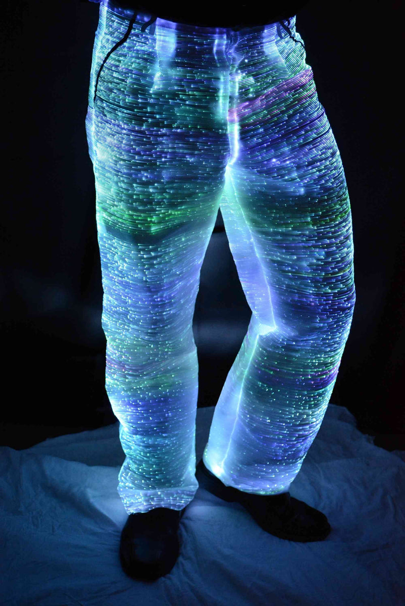 LED Light Up Pants & Fiber Optic Men's Suit Pants | TrYptiX Fashion ...
