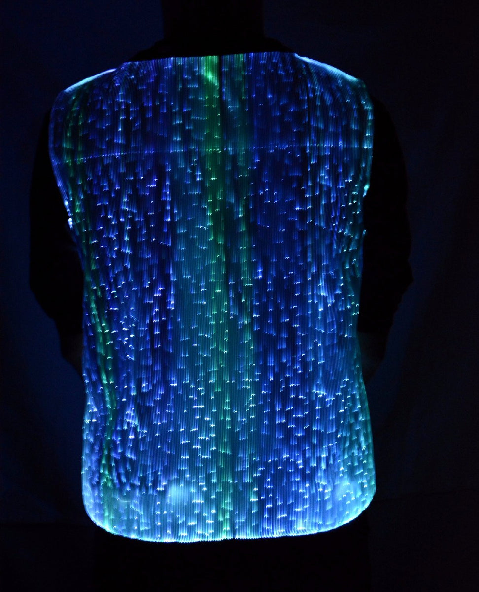 Fiber Optic Light up Mens Vest – Rave-Nation